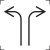 ISO 7000 - 2816, Lever steering; turn left/right